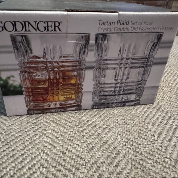 Godinger | Dining | Godinger Crystal Double Old Fashioned Glasses Set ...